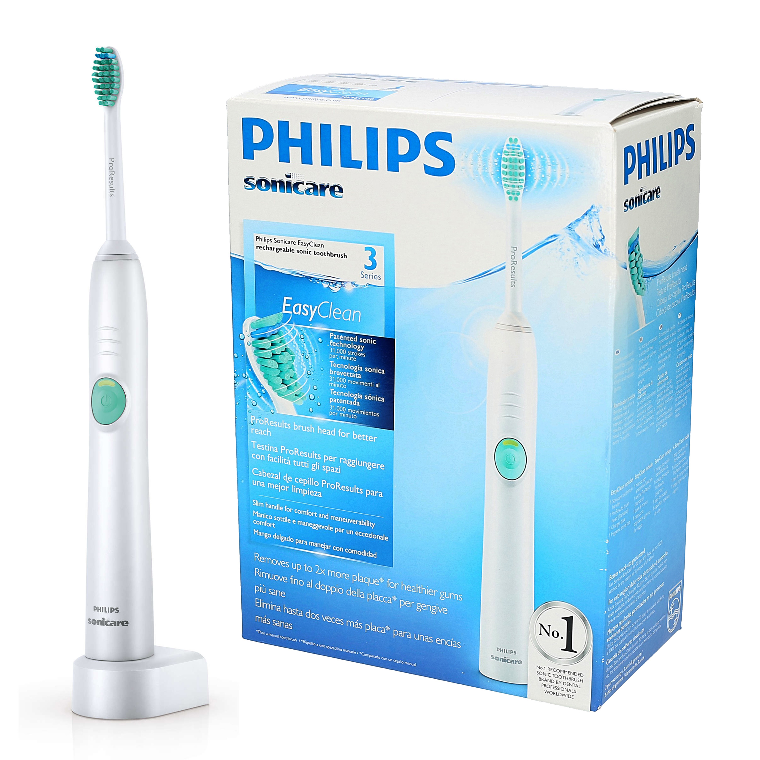Kup PHILIPS SONICARE 3 SERIES EASY CLEAN HX6511/22 na arena.pl i ciesz ...